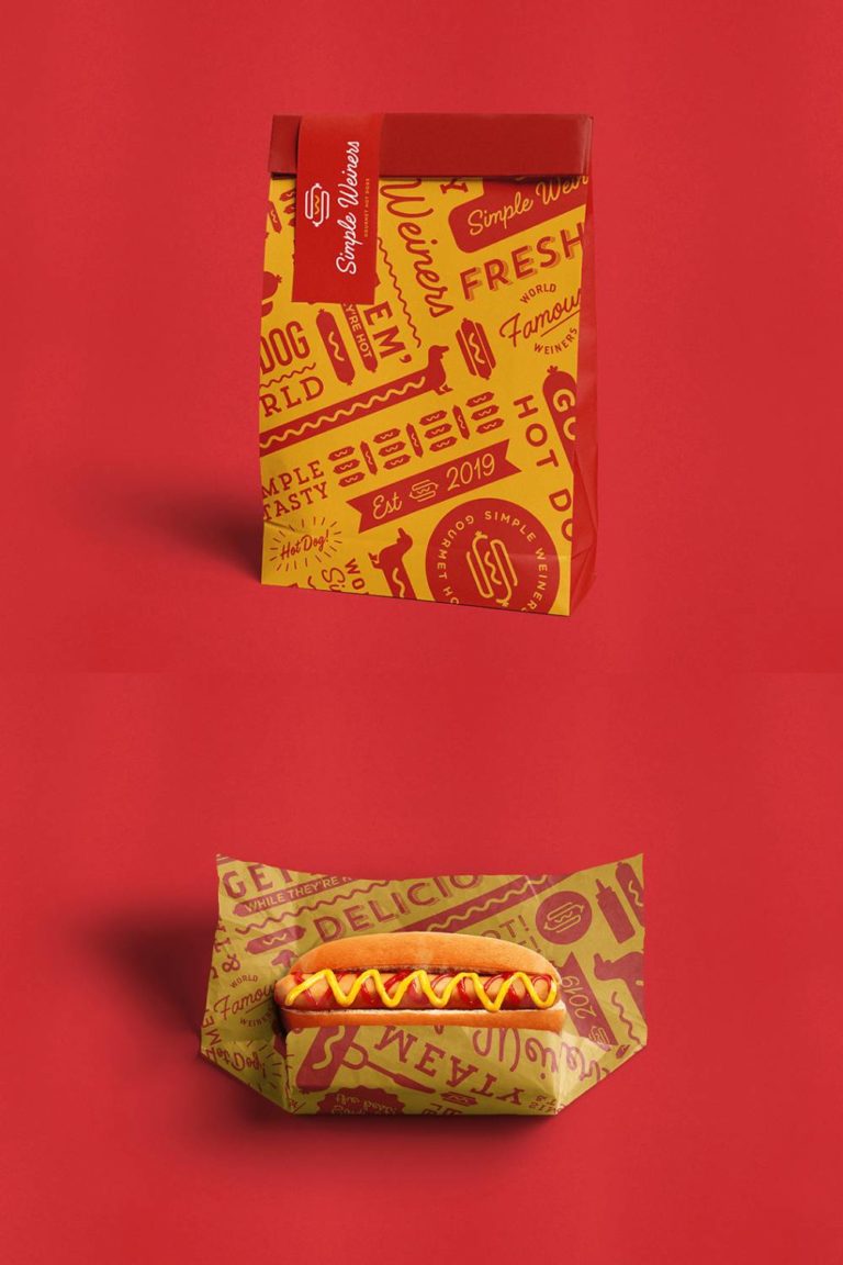 Fast Food Branding & Packaging Design Inspiration