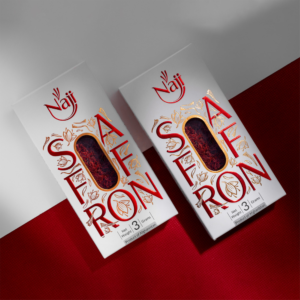Premium Saffron Packaging Design 2026 - DesignerPeople