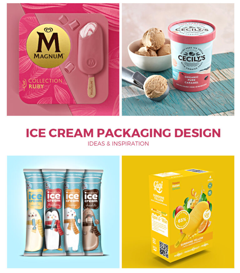 Ice Cream Packaging Design - 105+ Design Ideas that Trigger Cravings