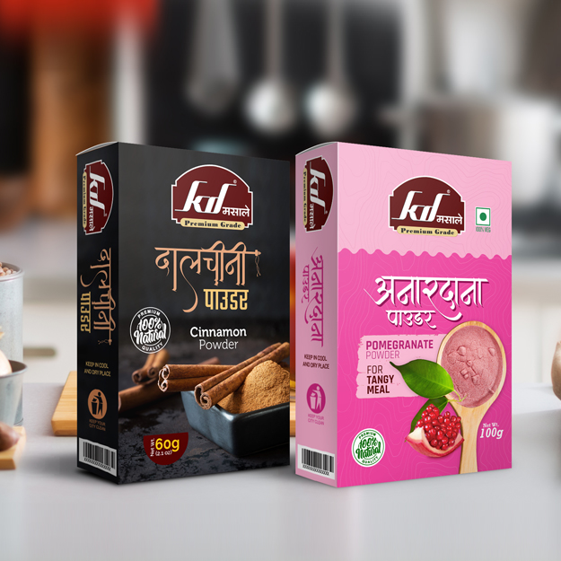 Spices Packaging Design Agency | Masala Packet & Pouch Design