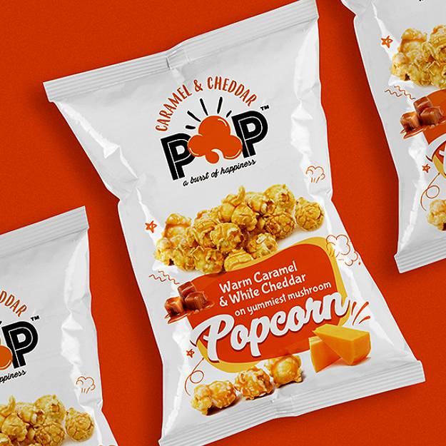 Popcorn Packaging Design Company | Popcorn Packet Design