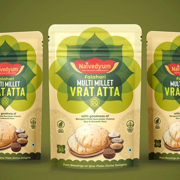 Atta Packaging Design Agency | Best Atta Flour Packet Design Company