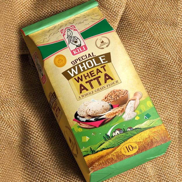 Atta Packaging Design Agency | Best Atta Flour Packet Design Company
