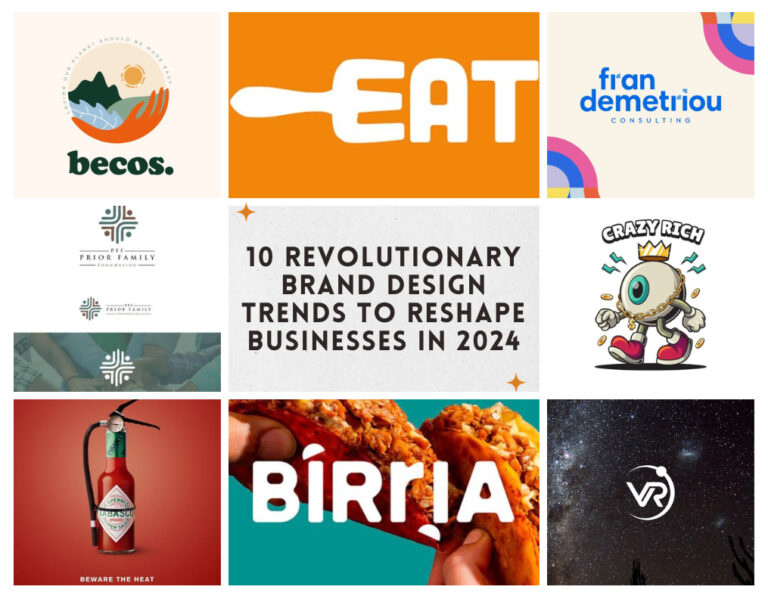 Top 10 Brand Design Trends to Reshape Businesses in 2024