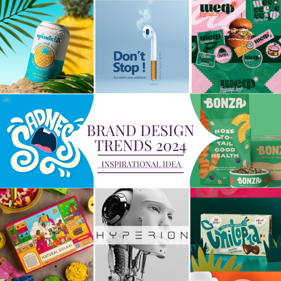 Top 10 Brand Design Trends to Reshape Businesses in 2024