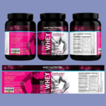 Whey Protein Label Design - 96+ Best Whey Protien Packaging 2024