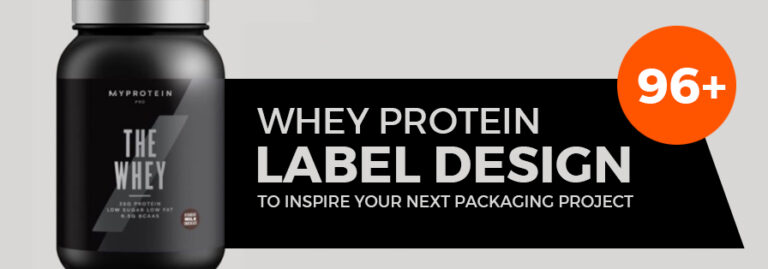 Whey Protein Label Design - 96+ Best Whey Protien Packaging 2024