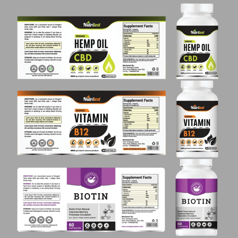 Medicine Label Design - 263+ Ideas that Craft Emotional Bonds