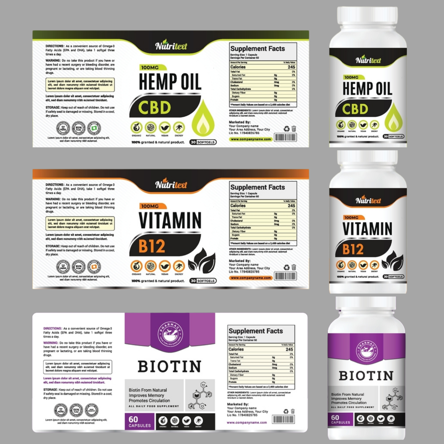 Medicine Label Design - 263+ Ideas that Craft Emotional Bonds