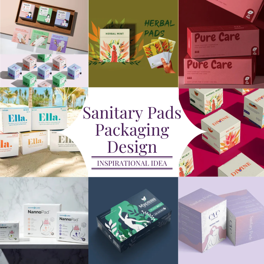 239+ Sanitary Pads Packaging Designs That Empower and Inspire