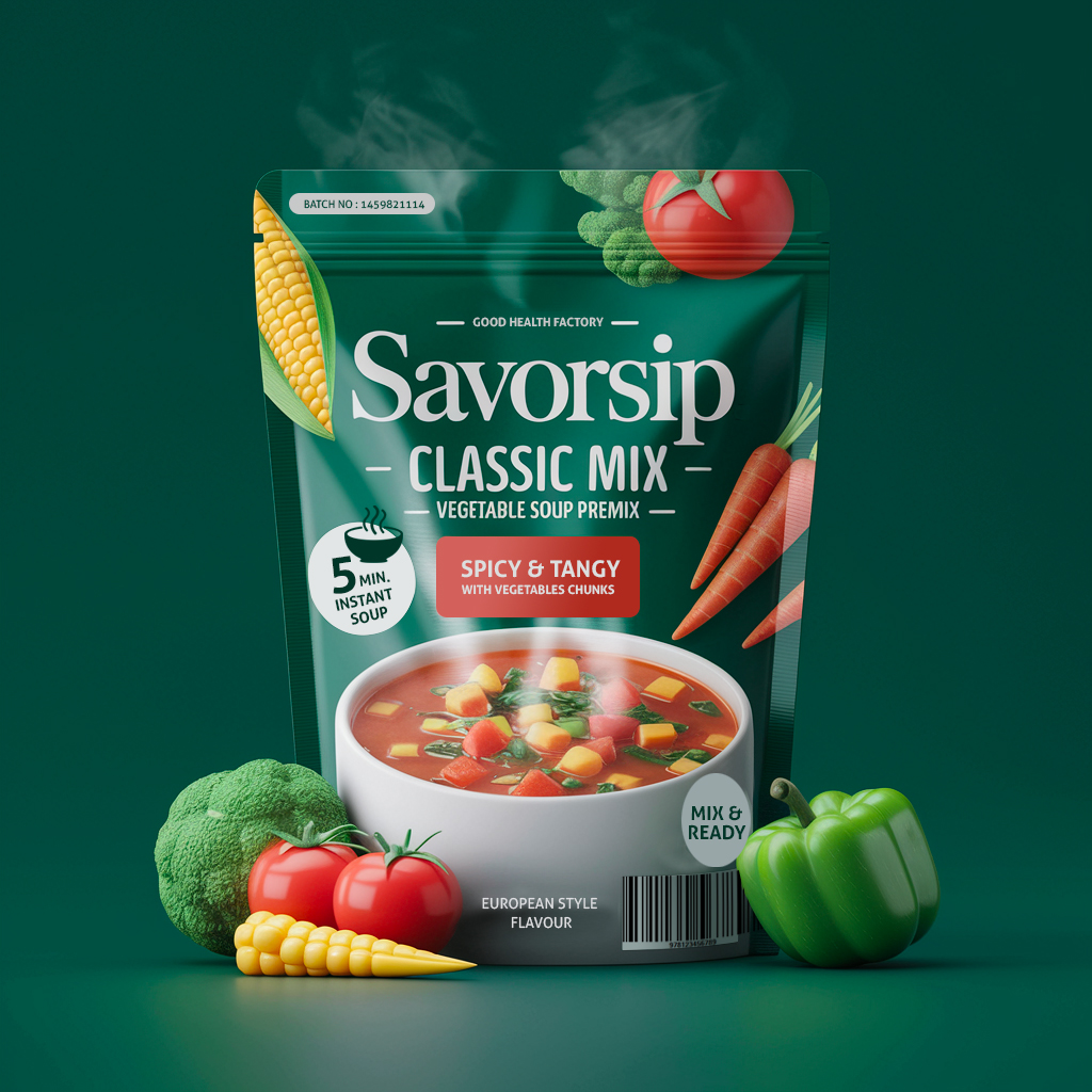 Soup Packaging Design Agency | Soup box packaging design