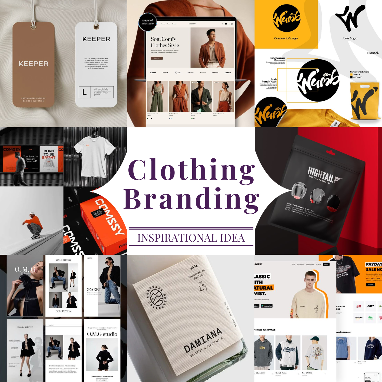 Clothing Branding - 146+ Best Clothing Brand Design Ideas 2025