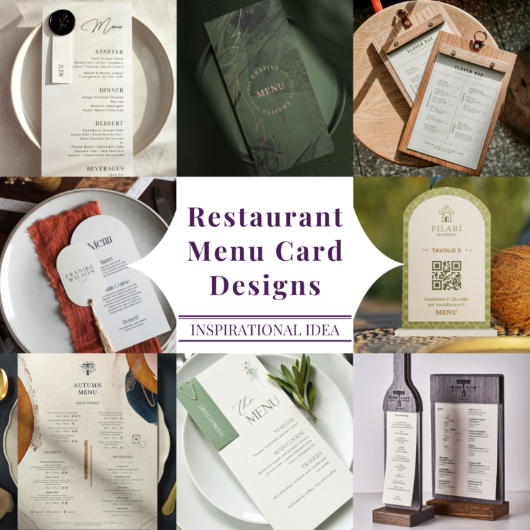126+ Best Restaurant Menu Card Design Ideas 2025
